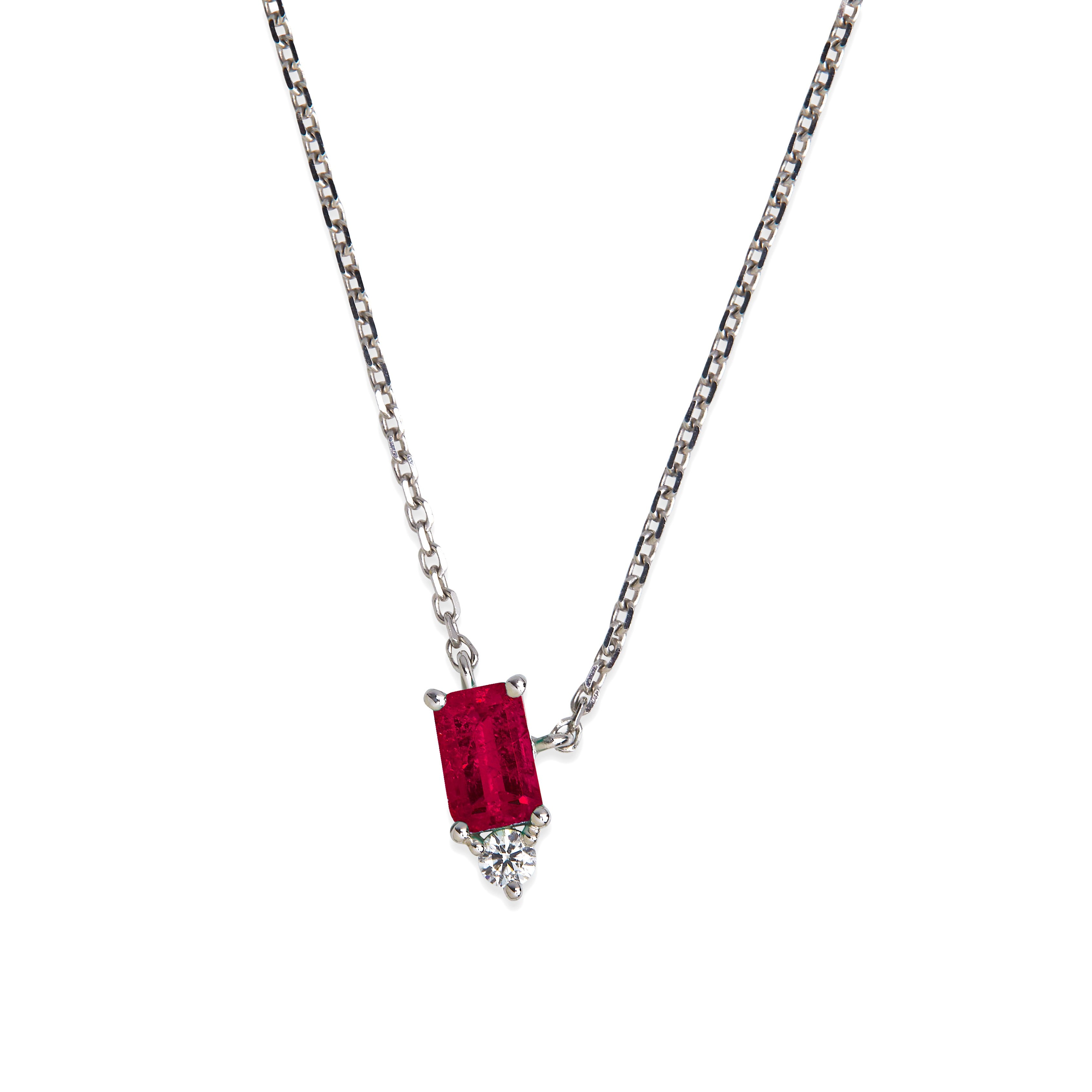 RUBY STONE MINI PENDANT – Rubies and Rice